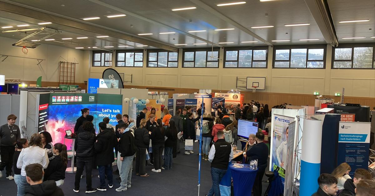 Messe in Herborn informiert über mögliche Berufe